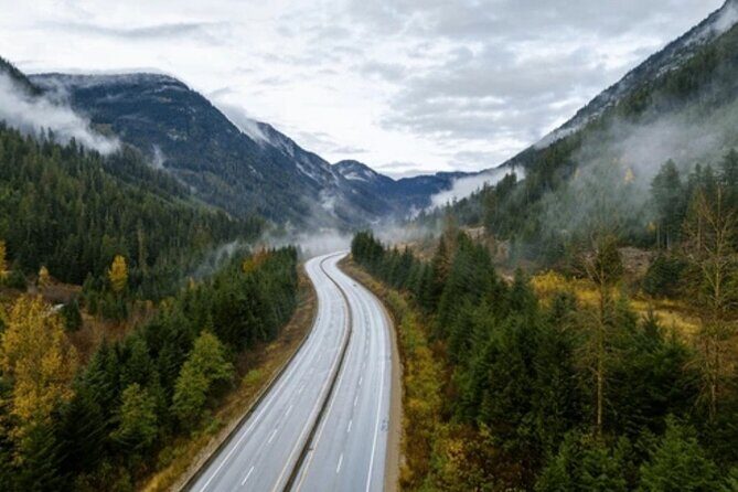 Vancouver to Kelowna Private Group Transfer up to 14 passengers - The Route and Experience