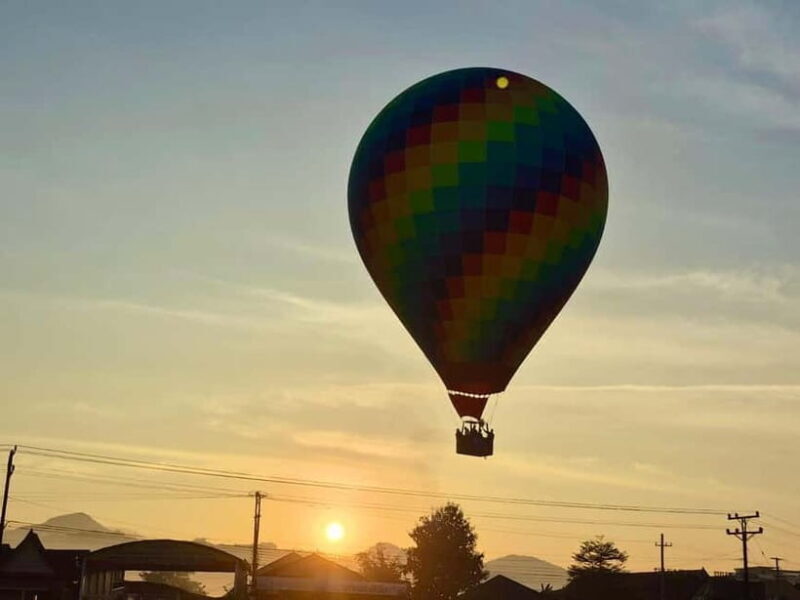 Vang Vieng: Climbing & Ballon (Departure from Vientiane) - Key Points