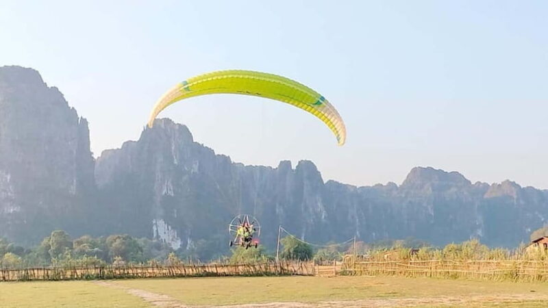 Vang Vieng: Paragliding Experience with Hotel Pickup - Pricing and Value