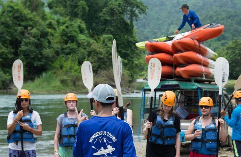 Vang Vieng: Tham Nangfar and Tham Nam Day Tour with Kayaking - What Reviewers Say