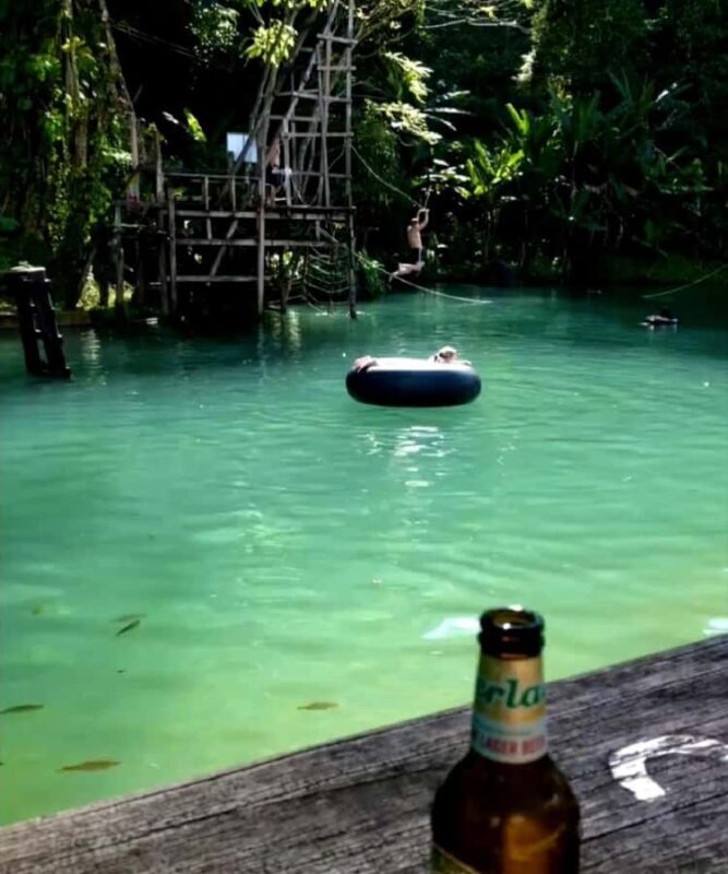 Vang Vieng: Zipline + Wolf Cave + Water Cave + Blue Lake 1 - An Overview of the Experience