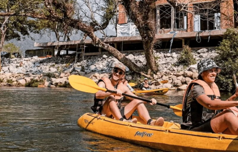 Vang Vieng: Zipline&Kayaking&BlueLagoon 1 - Key Points