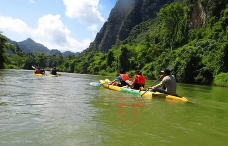 Vang vieng:Zipline,Rafting,Cave Hike,Kayaking,Lagoon 3 - The Logistics and Flow of the Day