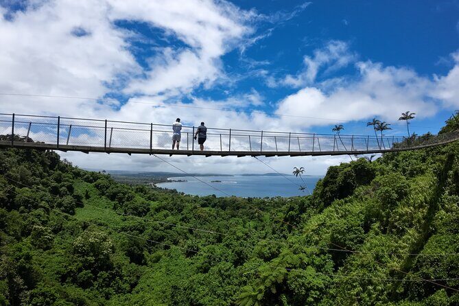 Vanuatu Jungle Zipline - Self Drive Option - The Water & Ocean Views from Above