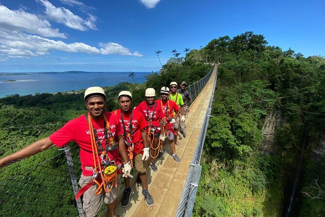 Vanuatu Jungle Zipline, Swing and Skybridge Combo with Transfer - Authentic Experiences from Other Travelers