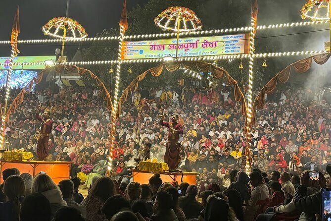 Varanasi in a Day Ancient Temples Sarnath and Ghats - Evening Ganga Aarti: A Majestic Finale