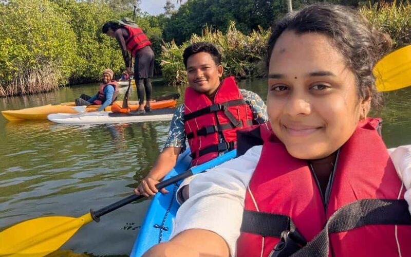 Varkala Mangrove Backwater Kayaking Trip from Trivandrum - Authentic Village and Coastal Views