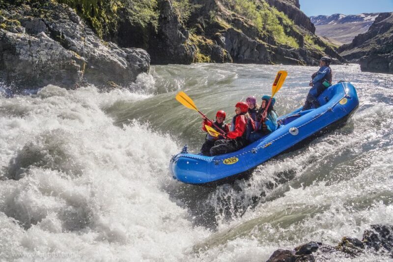 Varmahlíð: East Glacial River Whitewater Rafting - An Authentic Icelandic Whitewater Experience