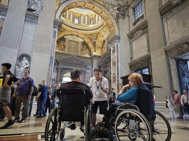 Vatican Mus. & Sistine Chapel Wheelchair Access Private Tour - Discover the Vatican: A Private Wheelchair-Accessible Tour