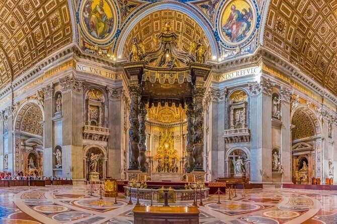 Vatican Museums Sistine Chapel & St. Peters Basilica Private Tour - Key Points