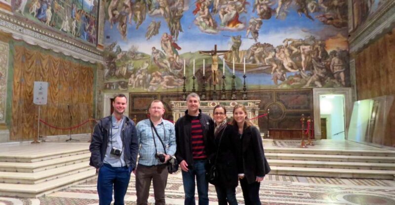 Vatican: Private Early Morning, Sistine Chapel Raphael Rooms - What’s Included and What’s Not