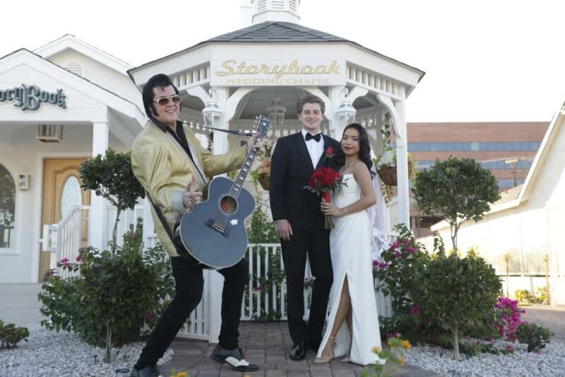Vegas - Elvis Wedding or Renewal at Storybook Wedding Chapel - The Ceremony Options