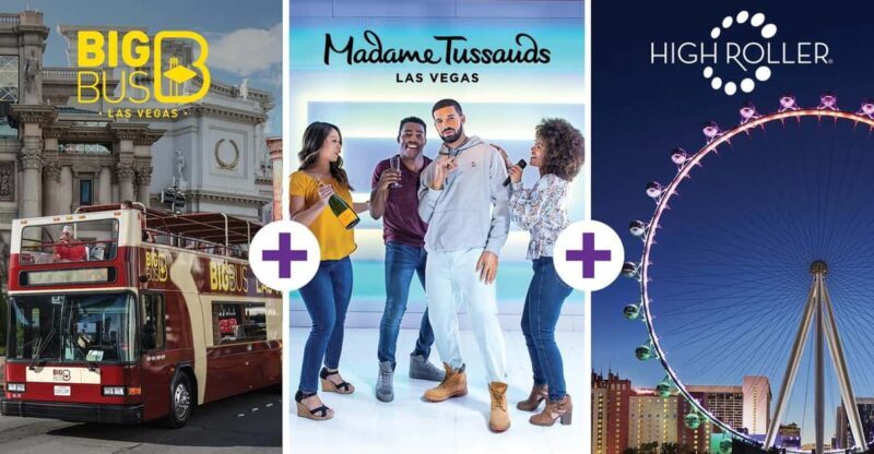Vegas: Madame Tussauds, High Roller, & Hop-on Hop-off Tour - Who Should Consider This Tour?