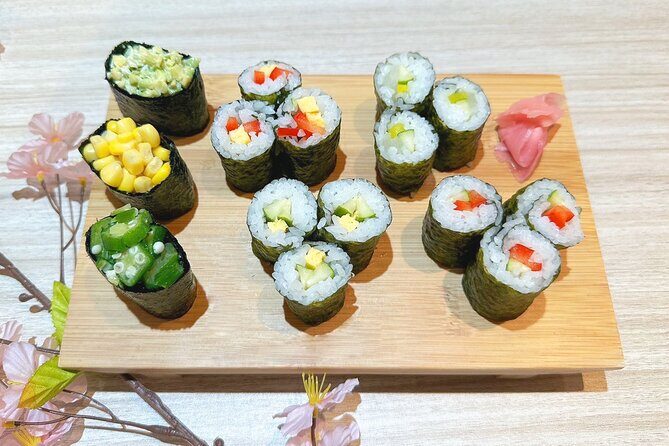 Vegetable Sushi Roll making in Osaka! Same-day booking welcome! - Key Points