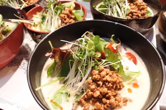 Vegetarian Gluten-Free/HALAL Ramen and Gyoza by Bentoya cooking - Key Points