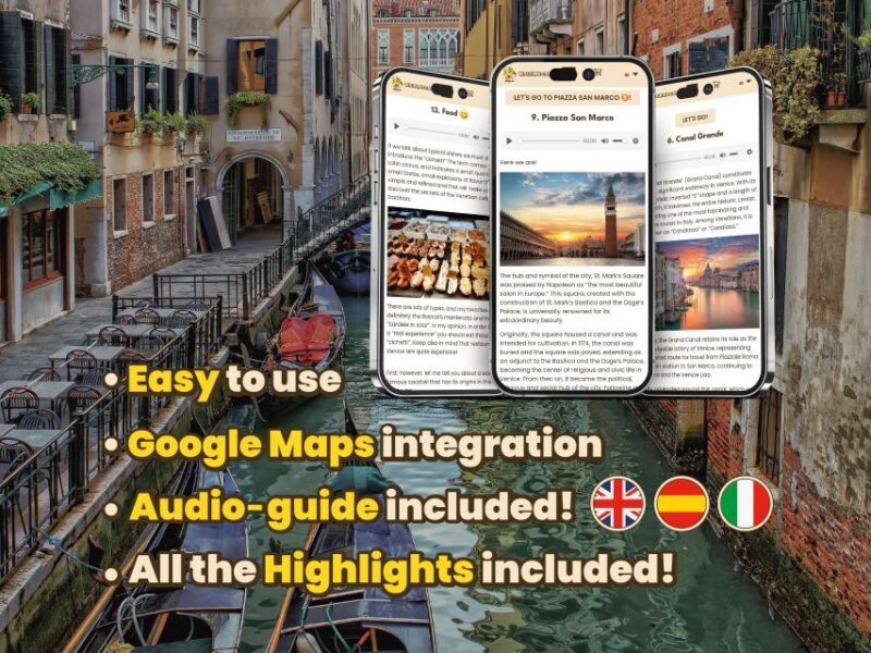 Venezia: Digital Guide made by a Local for your walking tour - Key Points