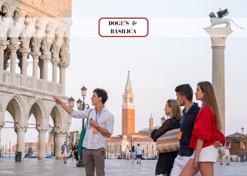 Venice: Basilica, Doge's Palace, Gondola Ride Guided Tour - Key Points