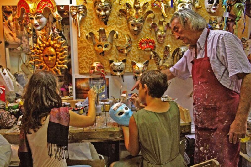 Venice: Carnival Mask Workshop - An Authentic and Practical Venice Experience