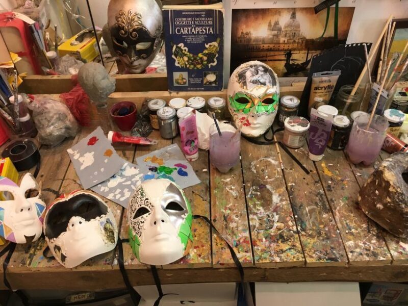 Venice: Carnival Mask Workshop - The Creative Process: What You Can Expect