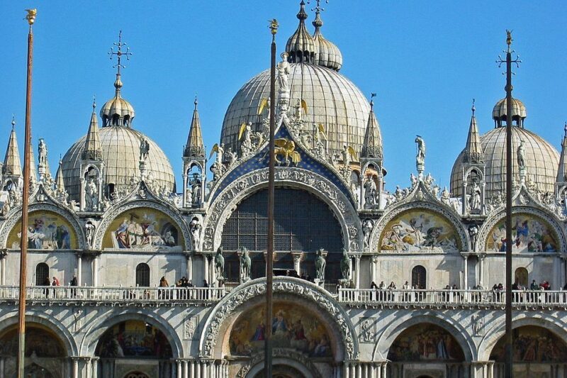 Venice: Doge's Palace with St. Mark's Basilica & Gondolas - The Majestic St. Mark’s Basilica