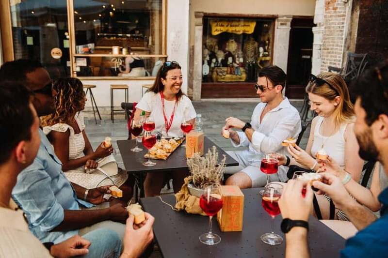 Venice: Eat & Drink Like a Local  Evening Cicchetti Tour - Final Stop: Gelato with Canal Views