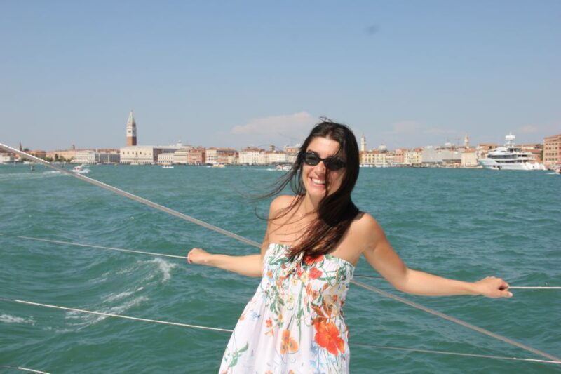 Venice: Lagoon Catamaran Cruise with Music and Drinks - A Scenic Waterway Journey with a View