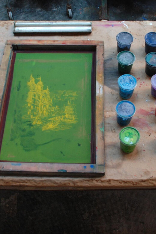 Venice: Screenprint workshop in a historic atelier - Key Points