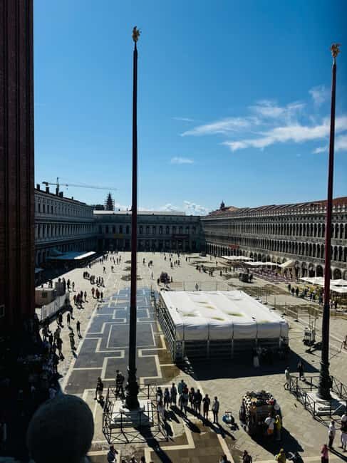 Venice: St. Mark's Basilica and Option for the Doge's Palace and Prisons - Exploring the Optional Doge’s Palace and Terrace