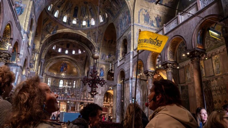 Venice: St. Mark's Basilica Guided Tour and Gondola Ride - Key Points