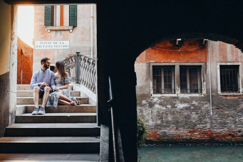 Venice: the best couples photoshooting - The Experience in Detail