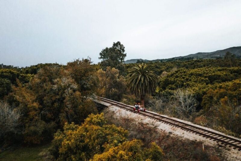 Ventura: Rail Bike Guided Tour with Farm Stand Stop - Key Points