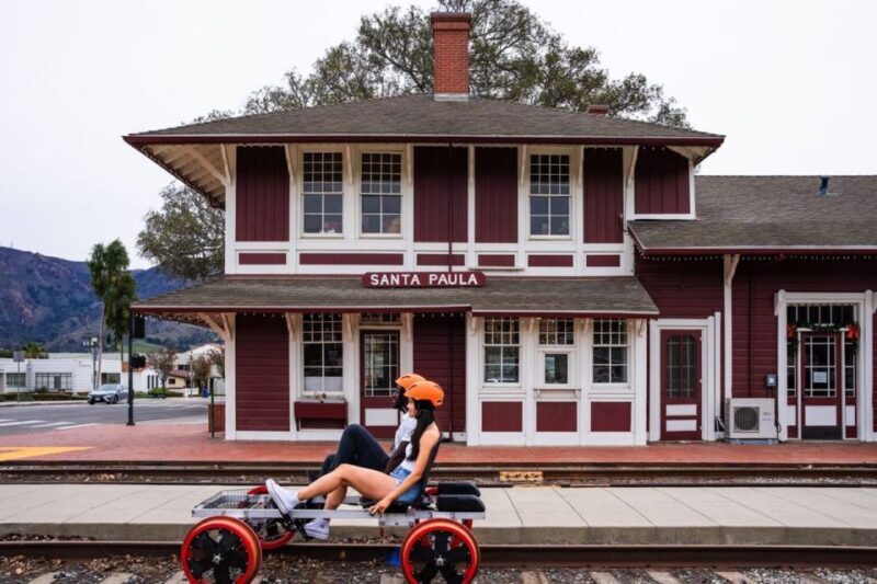 Ventura: Rail Bike Guided Tour with Farm Stand Stop - The Experience in Detail