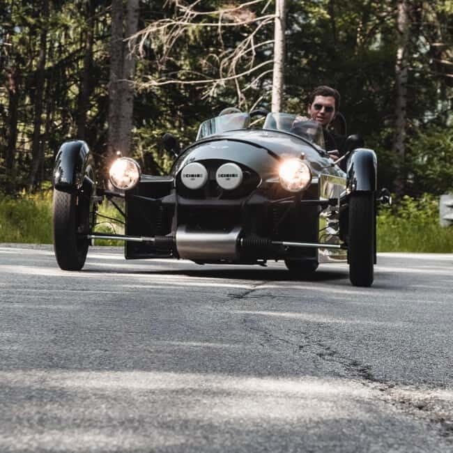 Verbier: Driving Experience in the Alps with Morgan Super 3 - An Introduction to the Driving Adventure