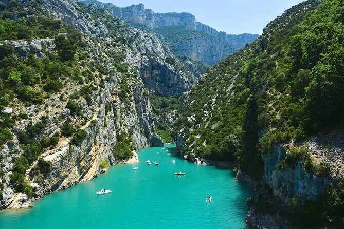 Verdon Gorge: The Grand canyon of Europe, Lake and Lavender - Lavender Fields and Lakeside Views (Seasonal & Optional)