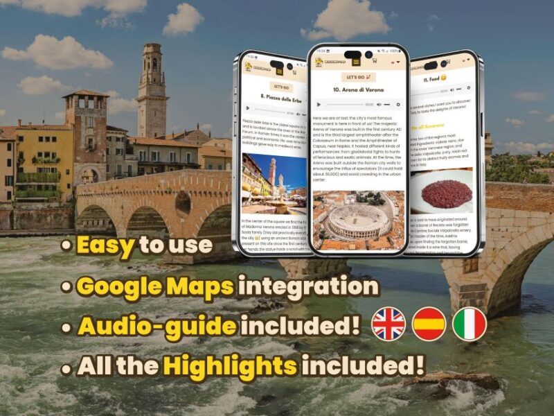 Verona: Digital Guide made by a Local for your walking tour - A Well-Balanced, Authentic Verona Experience