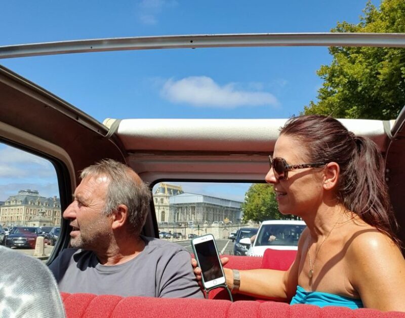 Versailles : 1 hour Private Citytour in a vintage car - FAQ