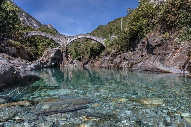 Verzasca valley, river and waterfall + Ascona private guided tour - Key Points
