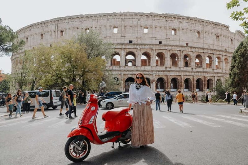 Vespa Ride in Rome Streets with Photography - The Sum Up