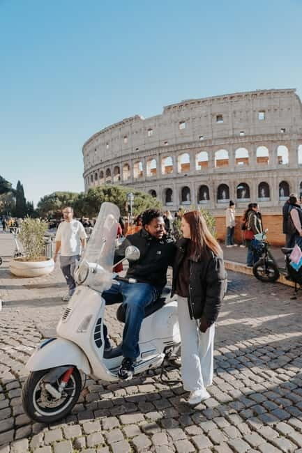 Vespa Ride in Rome Streets with Photography - FAQ