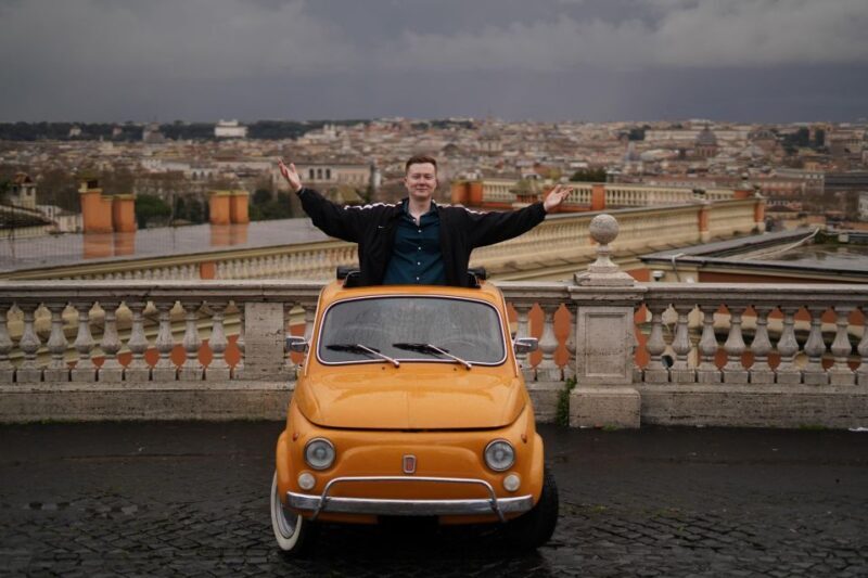 Vespa & Tiramisu Tour in Rome with Proffesional Photographer - Key Points