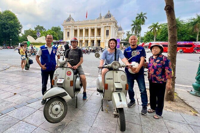 Vespa Tour HANOI BACK STREETS: FOOD+LOCAL LIFE+CULTURE & FUN - History and Culture in a Comfortable Ride
