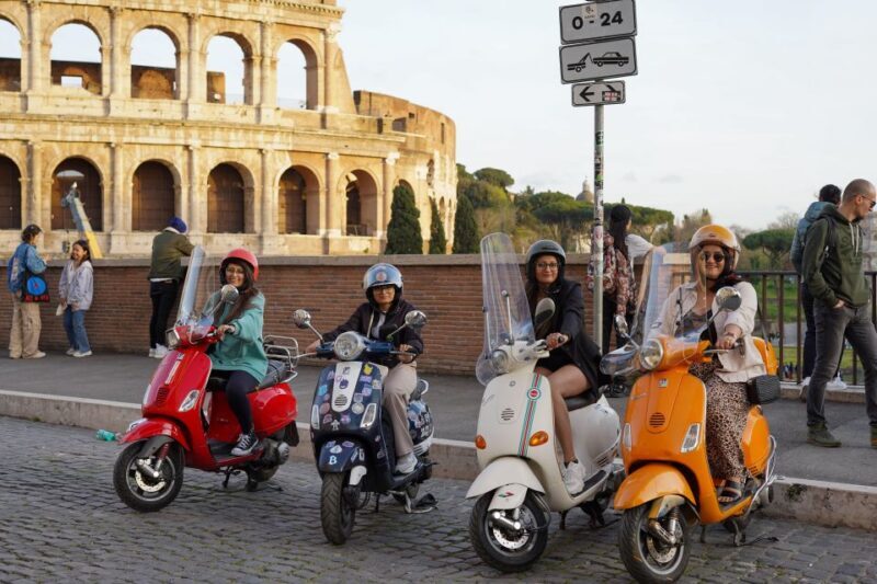 Vespa tour with Professional Photoshoot - Key Points