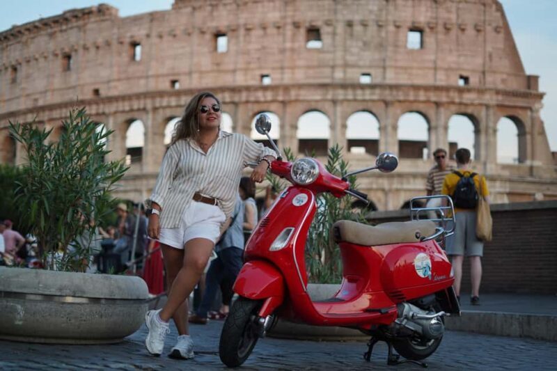 Vespa - Wine and Photography service in Rome - The Value of the Experience