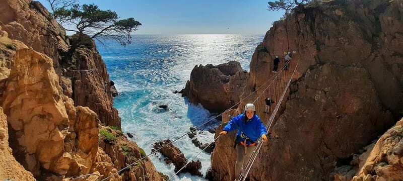 Via Ferrata Adventure in Costa Brava + Transport - The Transport and Logistics