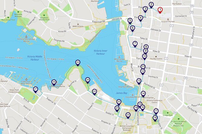 Victoria Harbour: a Smartphone Audio Walking Tour - How it Works