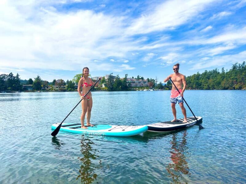 Victoria: Paddle Board Rental with Yoga and Lessons - The Benefits of This Paddleboarding Experience