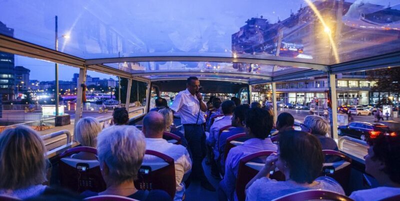 Vienna: Big Bus City Highlights Night Tour with Live Guide - Key Points