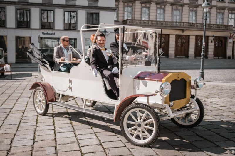 Vienna: Culinary Sightseeing Tour in an Electric Vintage Car - Key Points