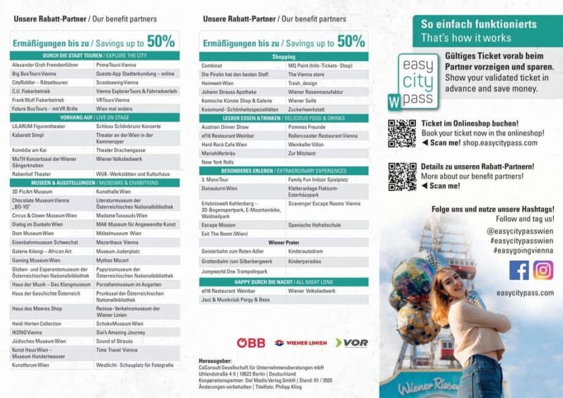 Vienna: EasyCityPass | City Card | Bus Metro Tram | Savings - The Sum Up: Is the Vienna EasyCityPass Worth It?