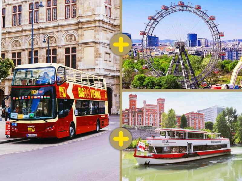 Vienna: Hop-on Hop-off, Ferris Wheel, and River Cruise - Key Points